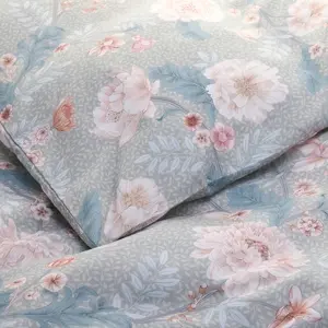SCHLOSSBERG Zelda Vert Sateen Duvet Cover, Queen