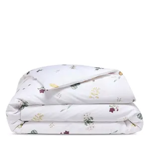 SCHLOSSBERG Ambra Blanc Floral Duvet Cover, Queen - White