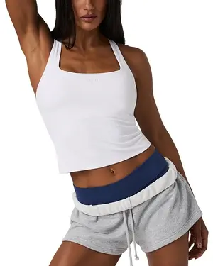 Vuori All The Form Logo Tank - White
