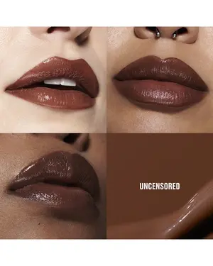 MAC COSMETICS Lustreglass Sheer Shine Lipstick - Uncensored