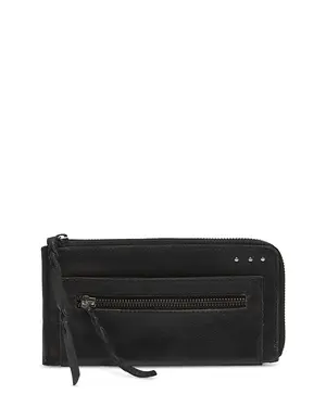 Free People We The Free Emerson Leather Wallet - Black