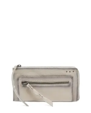 Free People We The Free Emerson Leather Wallet - Salt