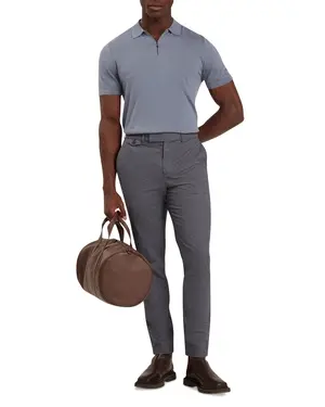 Ted Baker London Filiip Slim Fit Micro Dogtooth Pants