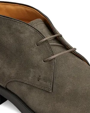 TOD'S Suede Polacco Chukka Boots