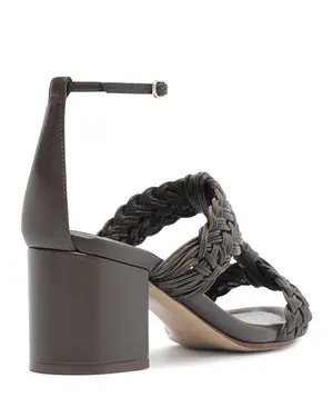 ALEXANDRE BIRMAN Thalia Braided Leather Sandals