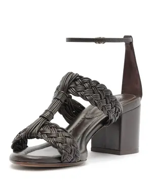 ALEXANDRE BIRMAN Thalia Braided Leather Sandals