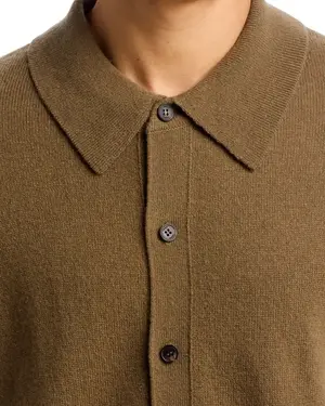 FRAME Boiled Wool Shirt Sweater