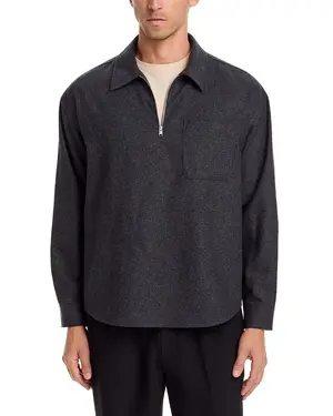 FRAME Half Zip Sweater