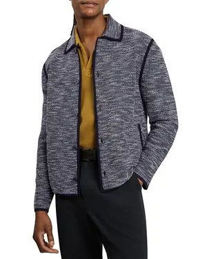 Ted Baker London Hannley Textured Boucle Knit Jacket