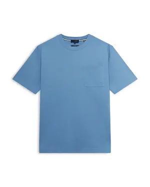Ted Baker London Porflet Relaxed Cotton Pocket T-shirt - Blue