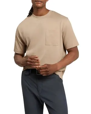 Ted Baker London Porflet Relaxed Cotton Pocket T-shirt - Taupe