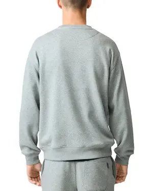Rodd & Gunn Otago Fleece Crewneck Sweatshirt - Noir