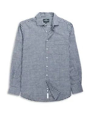Rodd & Gunn Mckerrow Cotton & Linen Checked Shirt