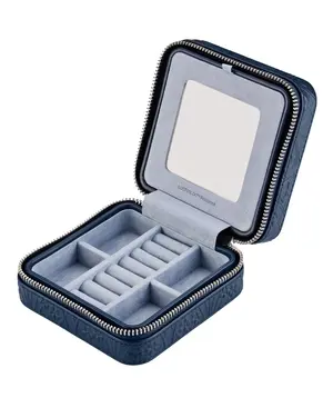 Wolf X Liberty Small Travel Zip Case - Navy