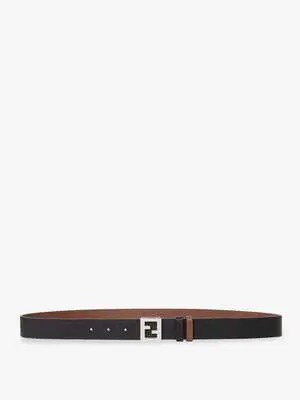 Fendi Reversible Leather Belt - Multicolor