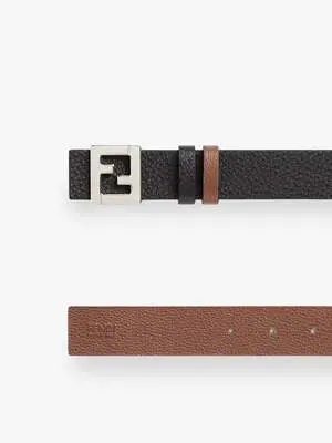 Fendi Reversible Leather Belt