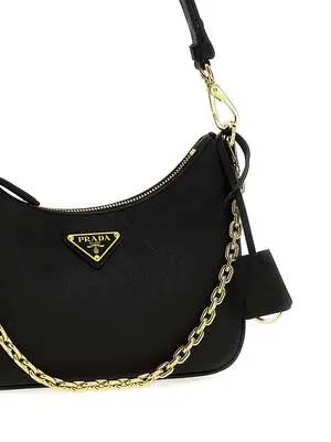 Prada Re-edition' Mini Handbag - Black