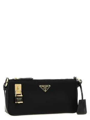 Prada Re-nylon Small Shoulder Bag - Black