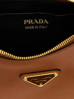 Prada Arquè Shoulder Bag - Brown