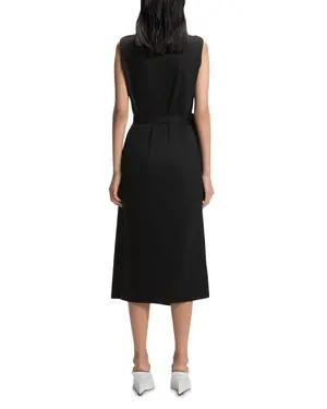 BOSS Emiaky Cotton Belted Dress