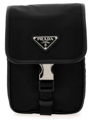 Prada Re-nylon Logo Crossbody Bag