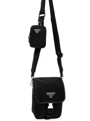Prada Re-nylon Logo Crossbody Bag