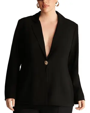 ESTELLE The Millie One Button Jacket - Black