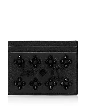 CHRISTIAN LOUBOUTIN Kios Cardholder - Black