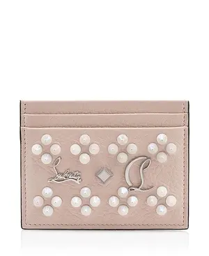 CHRISTIAN LOUBOUTIN Kios Cardholder - Leche
