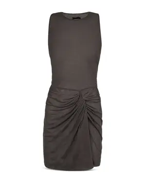 VIX PAULA HERMANNY Mila Twist Front Dress Swim Cover-up - Earthline