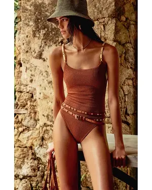 VIX PAULA HERMANNY Janet Pina One Piece Swimsuit