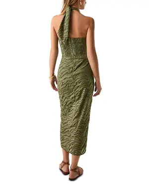 VIX PAULA HERMANNY Marilyn Slit Front Dress