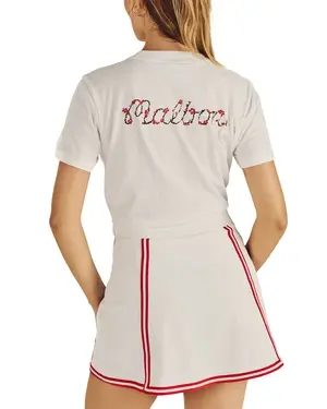 MALBON Cosette Blossom Cotton Tee