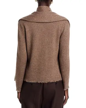 Kobi Halperin Gracie Round Neck Ribbed Trim Sweater - Taupe