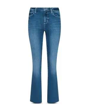 L'Agence Petite Ruth High Rise Straight Jeans