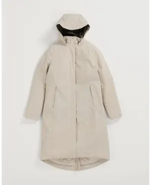SEASALT CORNWALL Janelle Waterproof Hooded Raincoat - Beige