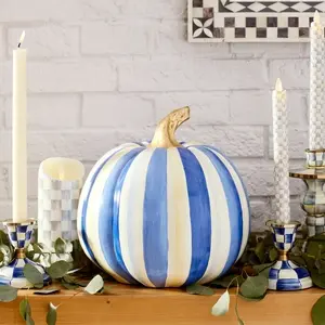 MACKENZIE-CHILDS Stripe Medium Pumpkin