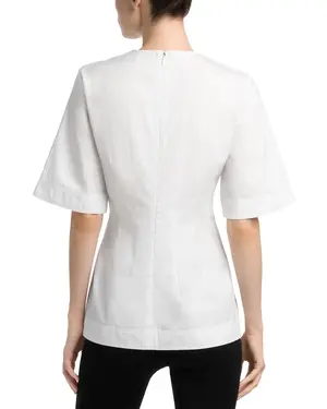 TOTEME Sculptural Cotton Top
