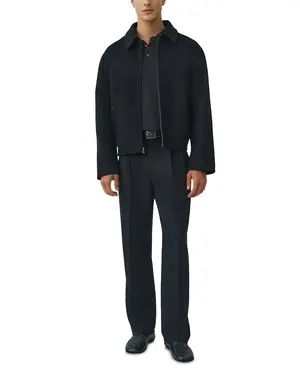 Simkhai Zip Front Wool & Cashmere Jacket