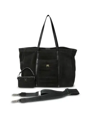 THINK ROYLN Boss Lady Large Suede Tote