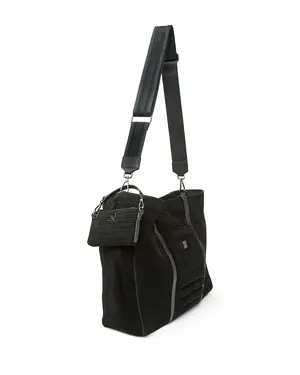 THINK ROYLN Boss Lady Large Suede Tote