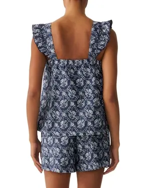 PETITE PLUME Clara Cotton Short Pajama Set