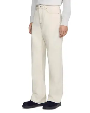 Sandro Wide Fit Cotton .5" Jeans