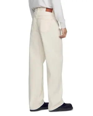 Sandro Wide Fit Cotton .5" Jeans