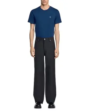 Sandro Baggy Five Pocket Trousers - Black