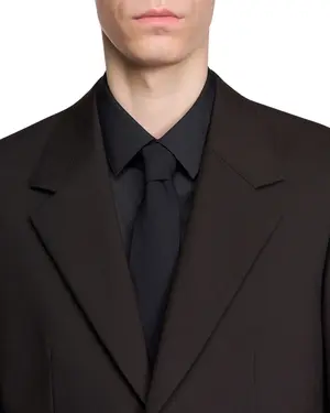 Sandro New Formal Standard Fit Wool Suit Jacket