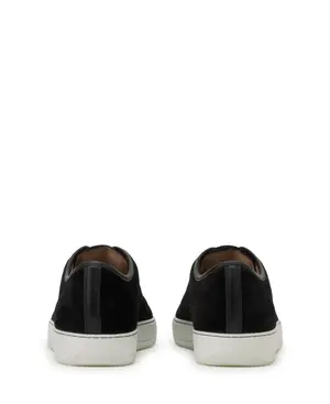 LANVIN Dbb1 Sneakers In Leather And Suede - Black