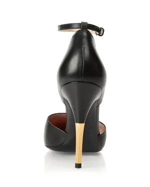 Valentino Garavani Leather Ankle Strap Pumps