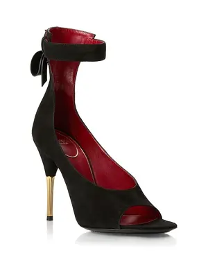Valentino Garavani Leather Ankle Strap Sandals