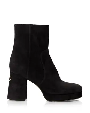 Valentino Garavani Fawcette Suede Ankle Boots